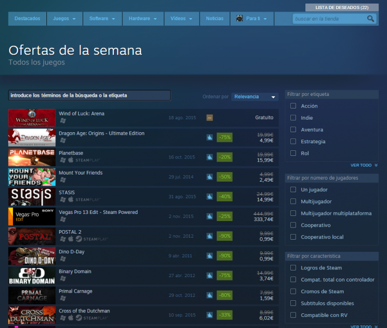 Descargar Steam Gratis para PC – La Mejor Plataforma de Juegos