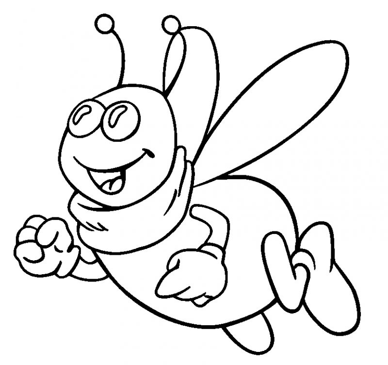 Dibujos de La abeja Maya para colorear e imprimir gratis