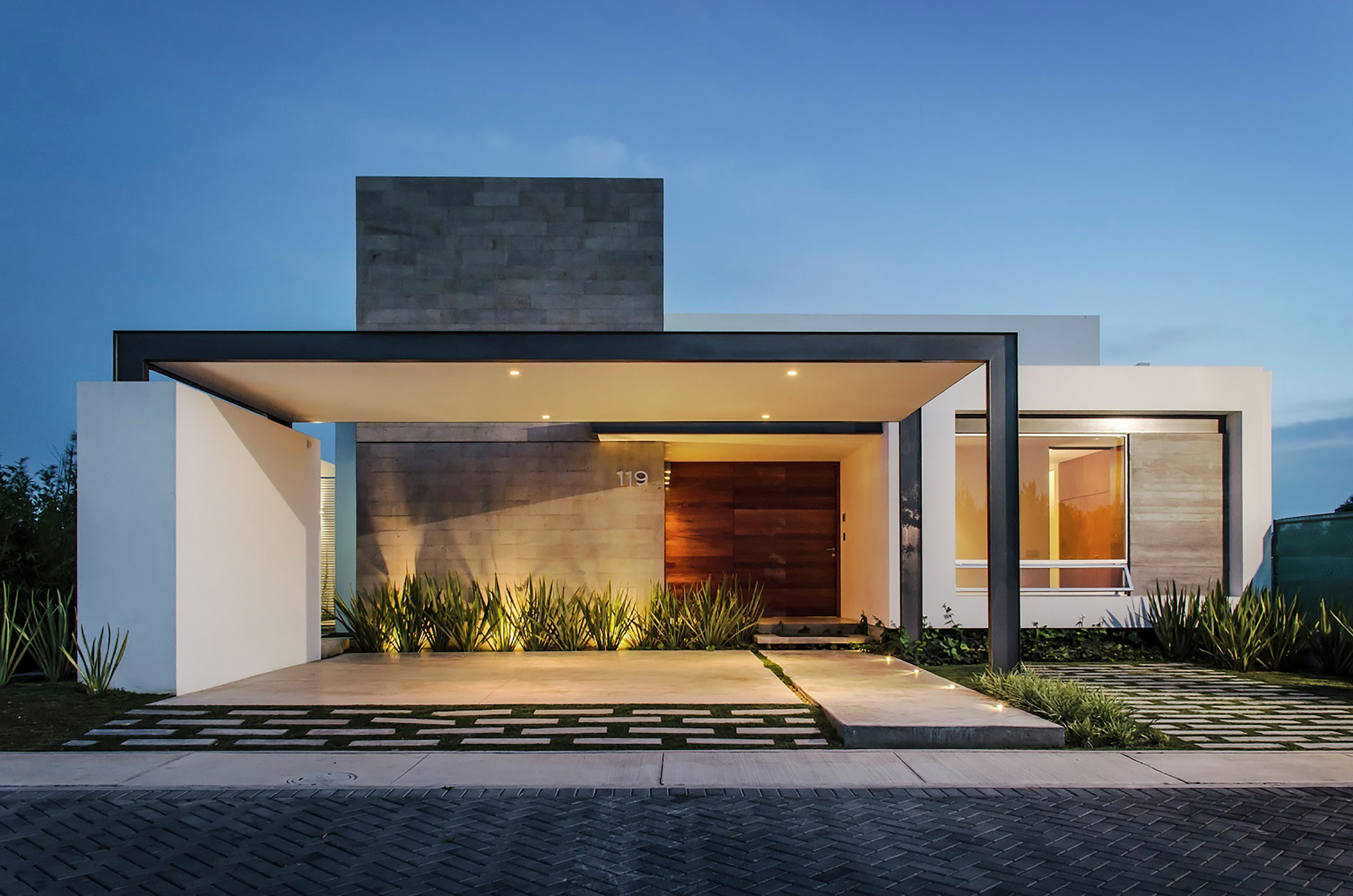 65 Imagenes de Fachadas de Casas Modernas, minimalistas y pequeñas 65 Imagenes de Fachadas de Casas Modernas, minimalistas y pequeñas