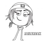 Dibujos de Los Emoji, La Película para Colorear e Imprimir Gratis