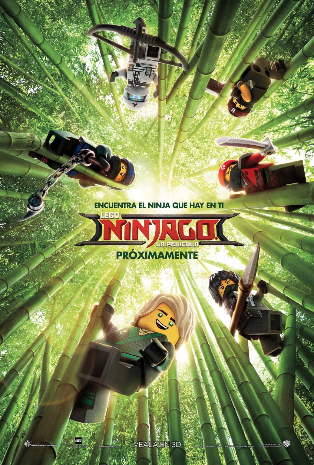 Trailers en español de La Lego Ninjago Película, sinopsis