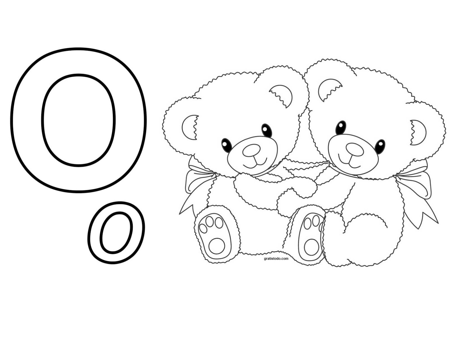 Dibujos de las Vocales para colorear e imprimir gratis