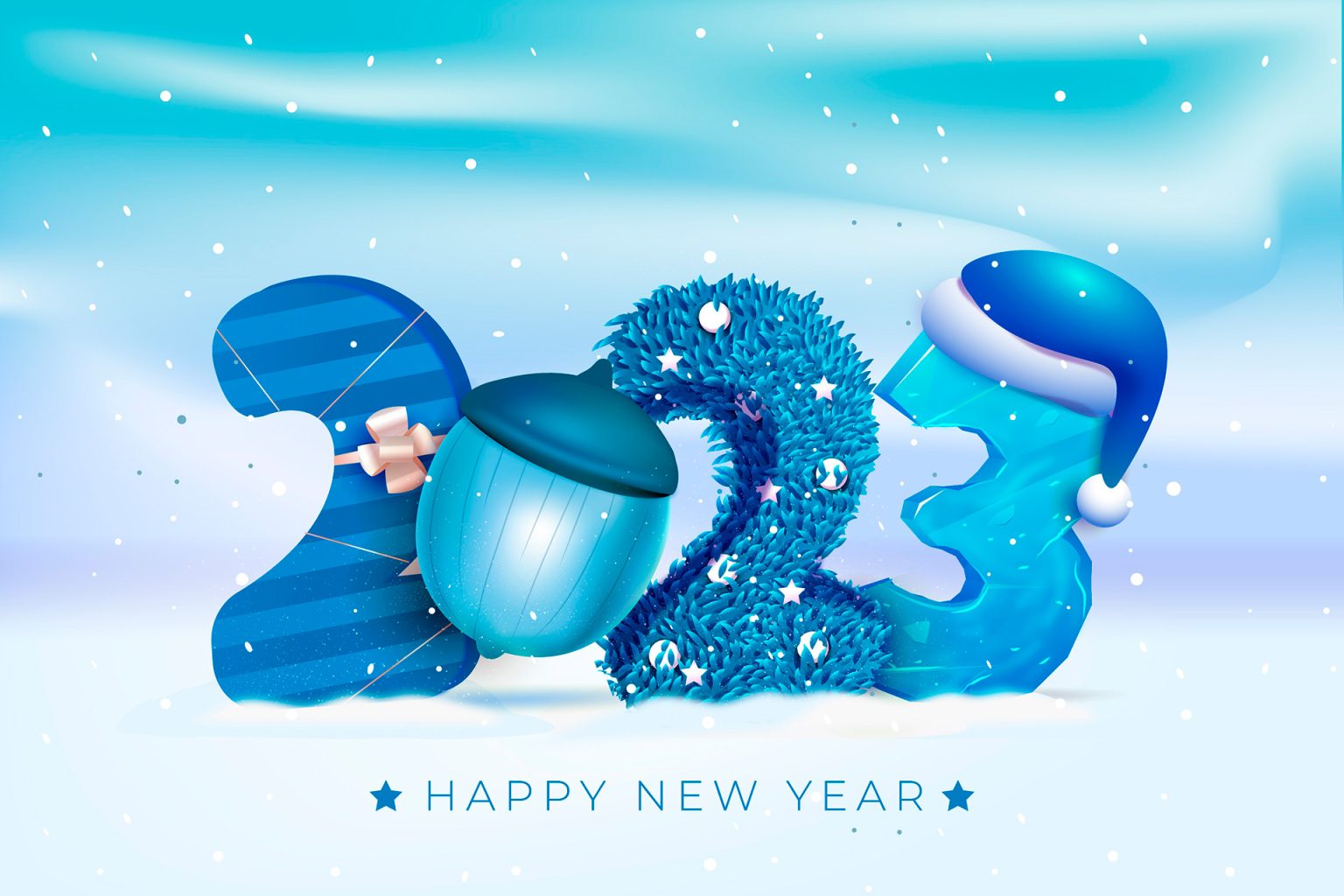 2023 Año Nuevo wallpapers HD