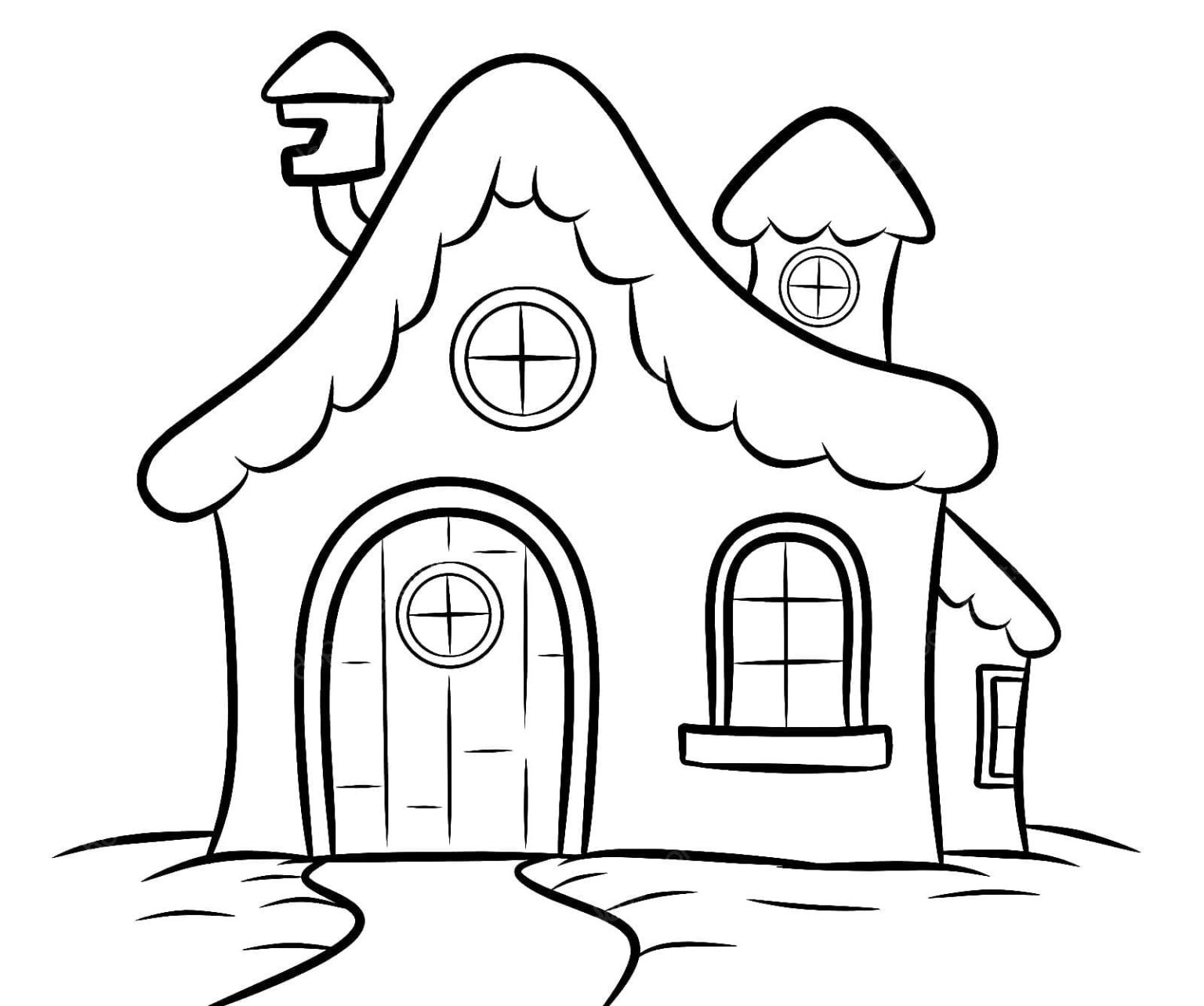 Dibujos de invierno para colorear e imprimir gratis